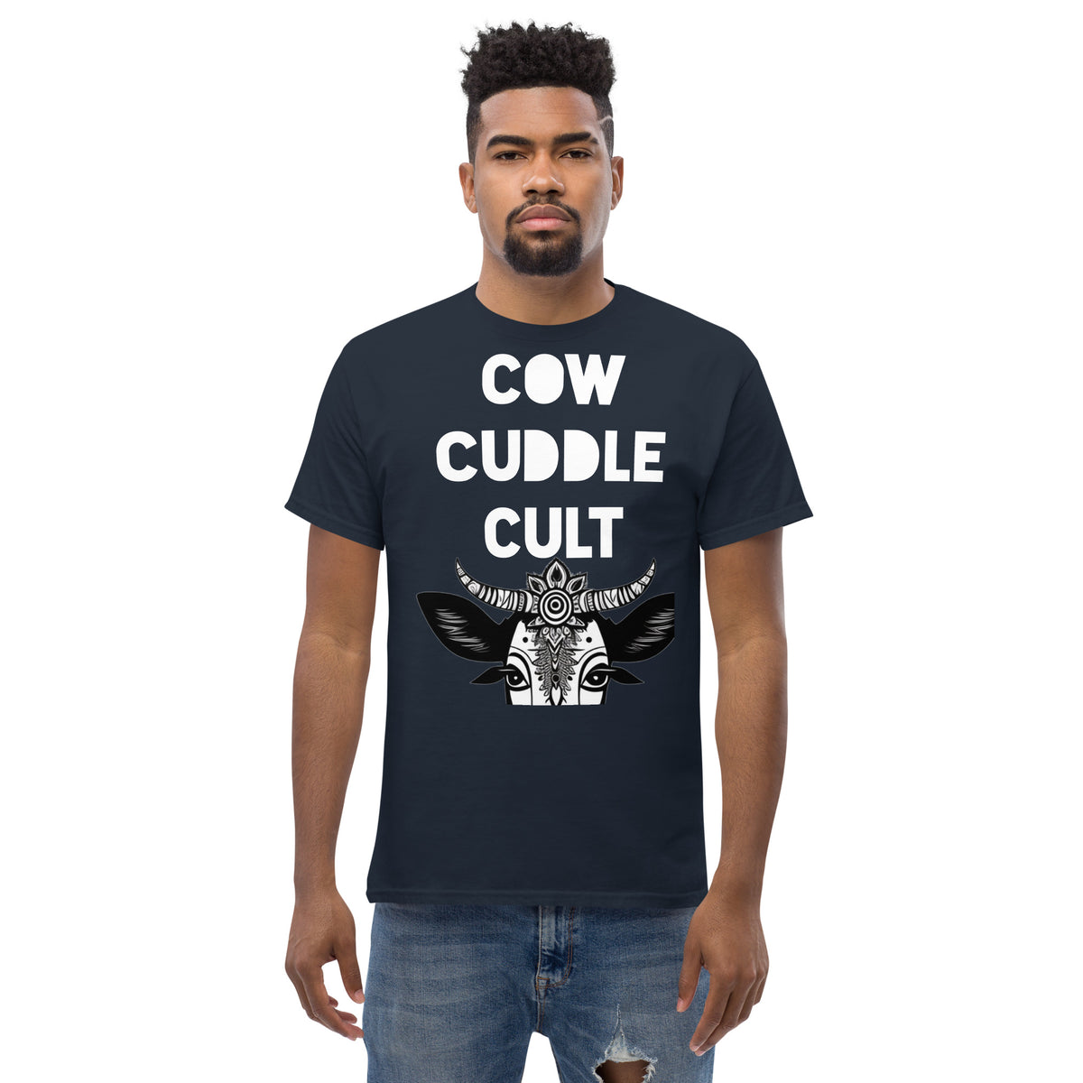 Cow Cuddle Cult T Shirt – Krishna Cow Sanctuary